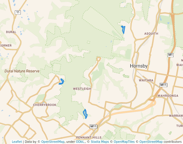 Berowra Valley Regional Park in Westleigh | Map and Routes