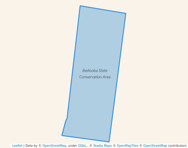 Bedooba State Conservation Area in Nymagee | Map and Routes