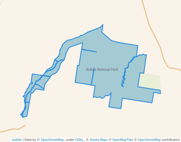 Bullala National Park in Warialda | Map and Routes