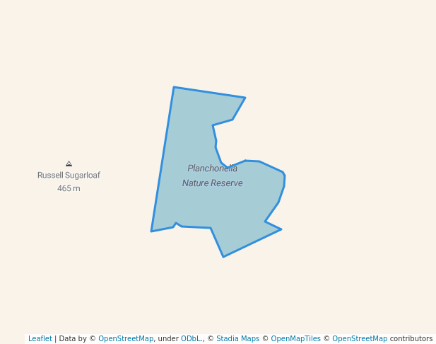 Planchonella Nature Reserve in Yallaroi | Map and Routes
