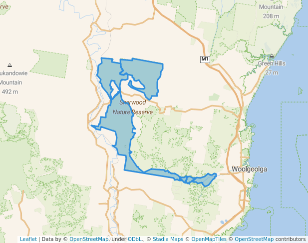 Sherwood Nature Reserve in Sherwood | Map and Routes