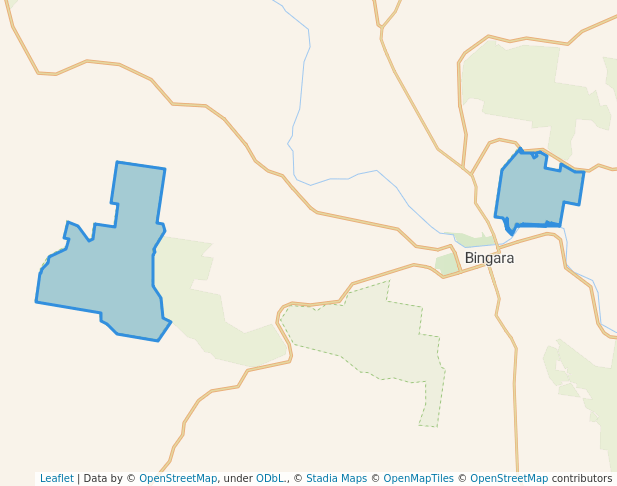 Bingara State Conservation Area in Bingara | Map and Routes