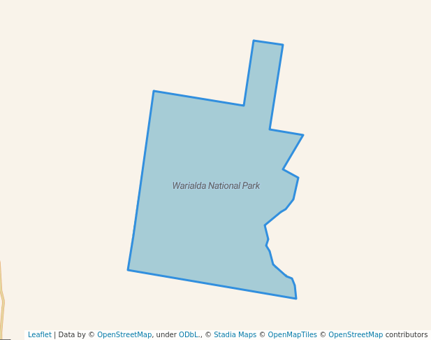 Warialda National Park in Delungra | Map and Routes