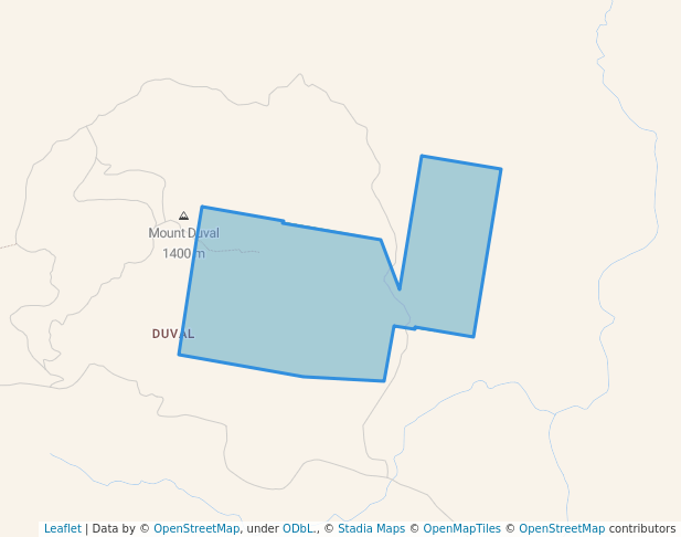 Duval Nature Reserve in Duval | Map and Routes