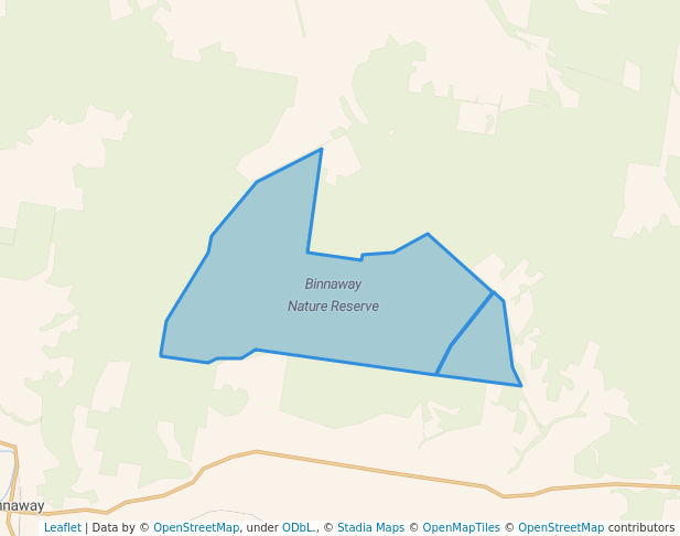 Binnaway Nature Reserve in Binnaway | Map and Routes