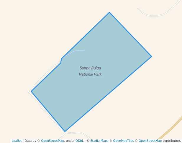 Sappa Bulga National Park in Dubbo | Map and Routes