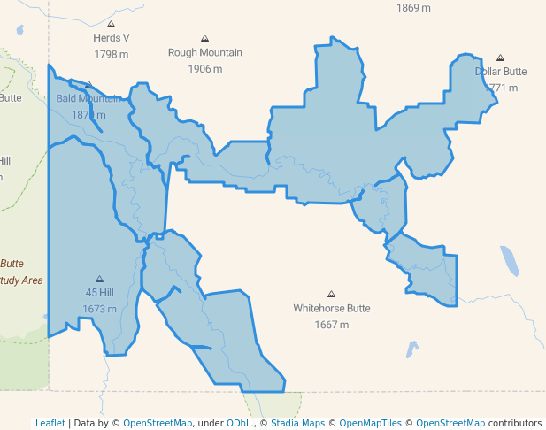 Owyhee River Wilderness in Rickard Crossing | Map and Routes