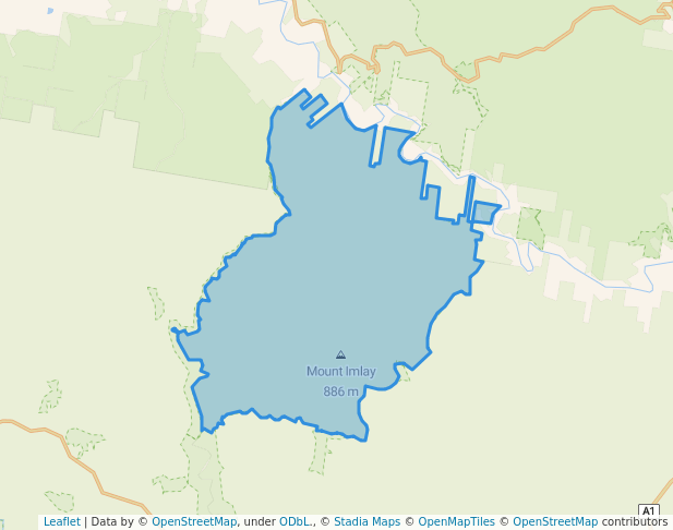 Mount Imlay National Park in Towamba | Map and Routes