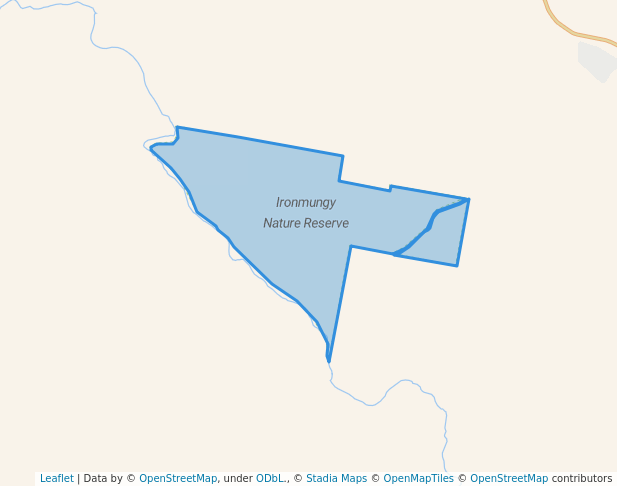 Ironmungy Nature Reserve in Maffra | Map and Routes
