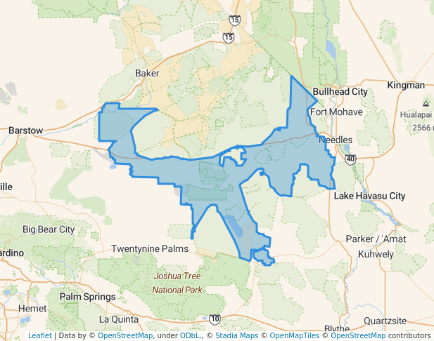 Mojave Trails National Monument in Danby | Map and Routes