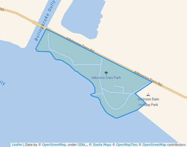 Atkinson Dam Park in Atkinsons Dam | Map and Routes