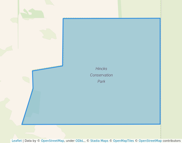 Hincks Conservation Park in Hincks | Map and Routes