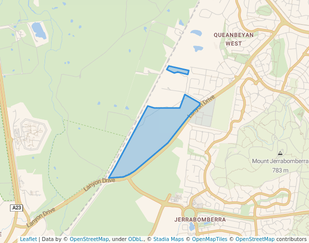 Queanbeyan Nature Reserve in Jerrabomberra | Map and Routes