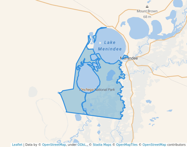 Kinchega National Park in Menindee | Map and Routes