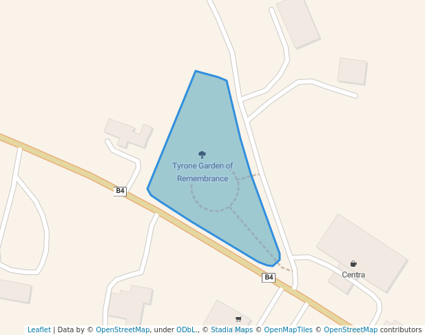 Tyrone Garden of Remembrance in Carrickmore | Map and Routes