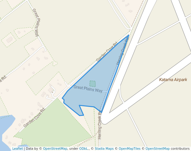 Katama Plains Natural Heritage Area in Edgartown | Map and Routes