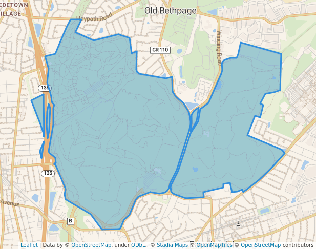 Bethpage State Park in Old Bethpage | Map and Routes