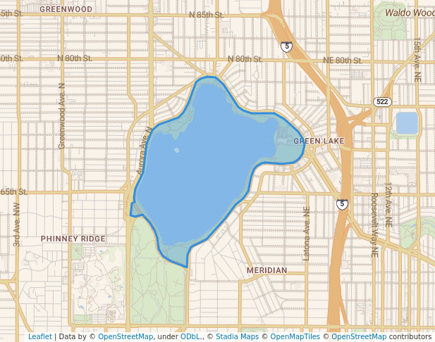 Green Lake Park in Seattle | Map and Routes