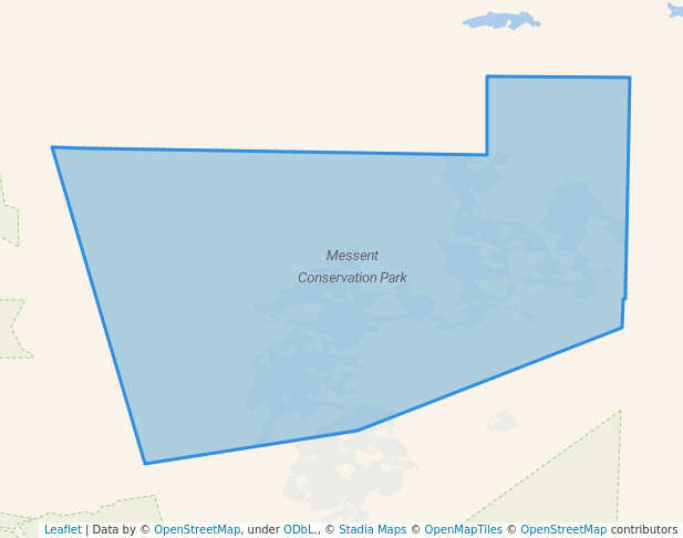 Messent Conservation Park in Deepwater | Map and Routes
