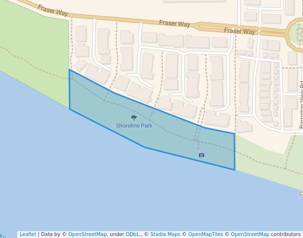 Shoreline Park in Pitt Meadows | Map and Routes