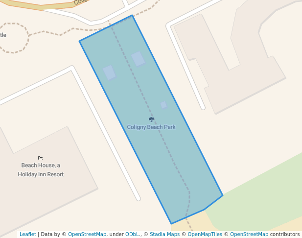 Coligny Beach Park in Hilton Head Island | Map and Routes