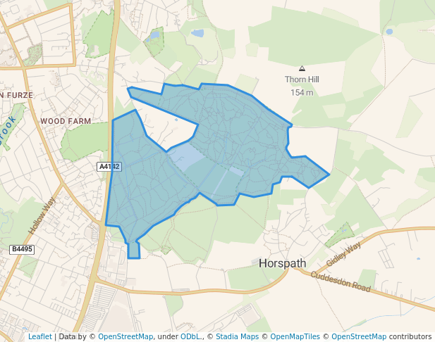 Shotover Country Park in Oxford | Map and Routes