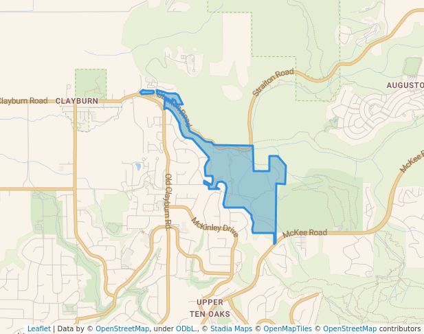 Straiton Park in Abbotsford | Map and Routes