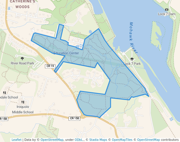 Mohawk River State Park in Schenectady | Map and Routes