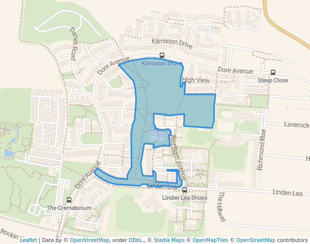 High View Park in Portchester | Map and Routes