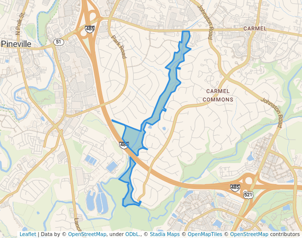 McMullen Creek Greenway in Charlotte | Map and Routes