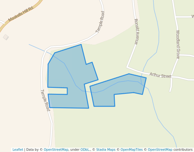 Selby G193 Bushland Reserve in Selby | Map and Routes