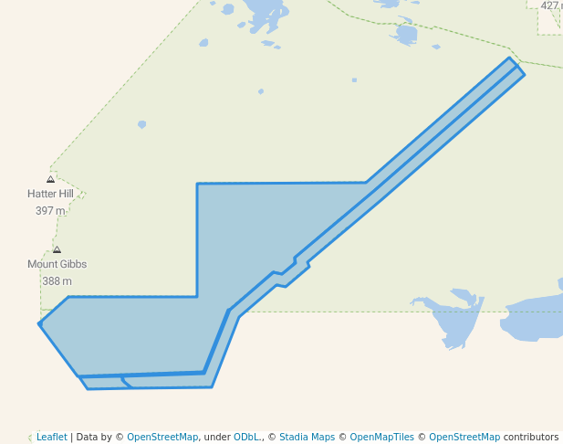 Frank Hann National Park in Hatter Hill | Map and Routes