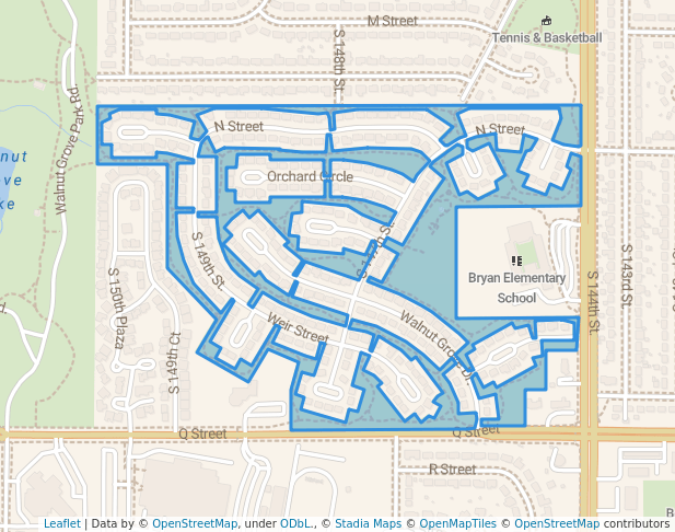 Bryan Park in Omaha | Map and Routes