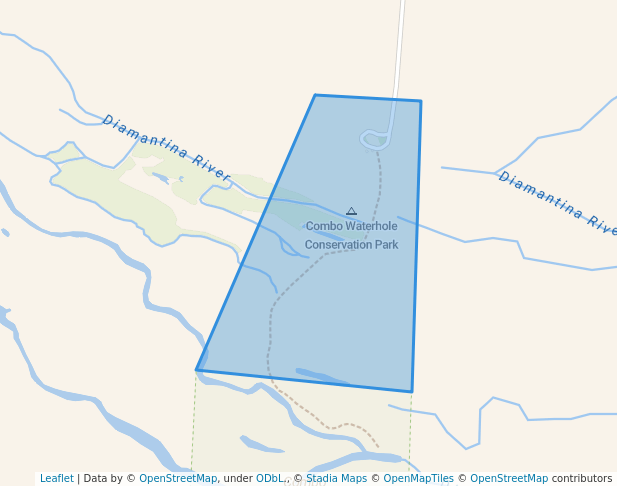 Combo Conservation Park 2 in Kynuna | Map and Routes