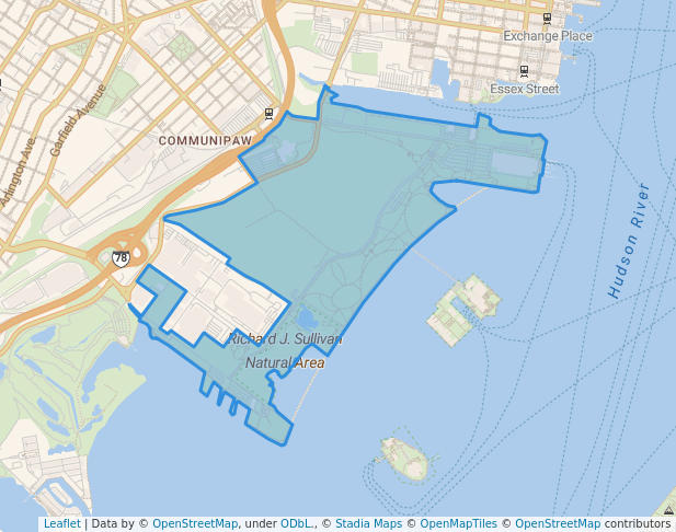 Liberty State Park in Jersey City | Map and Routes
