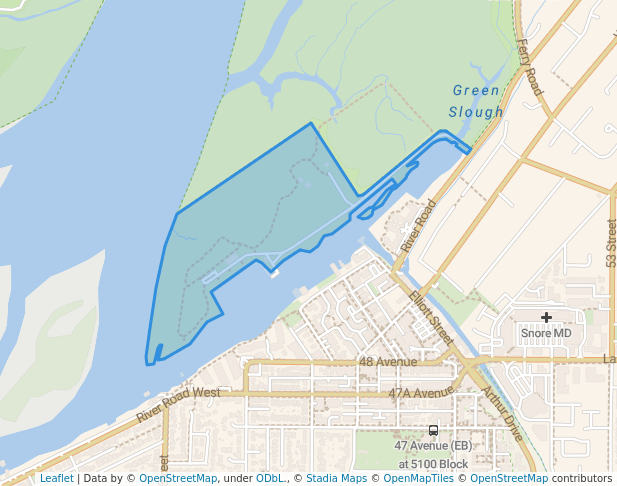 Ladner Harbour Park in Delta | Map and Routes