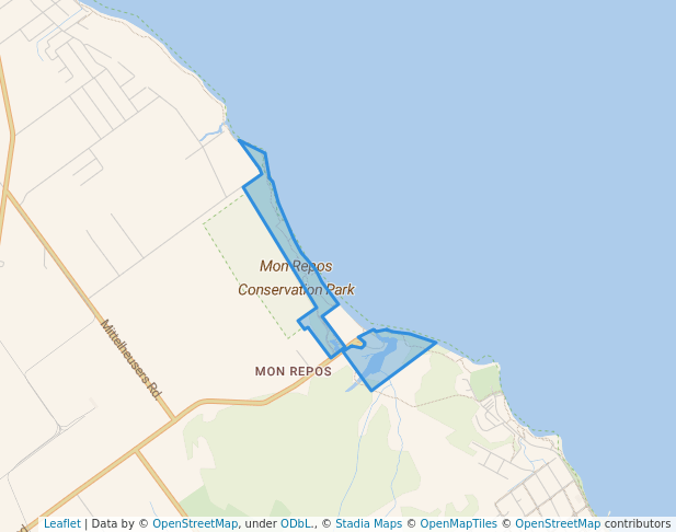 Mon Repos Conservation Park in Mon Repos | Map and Routes