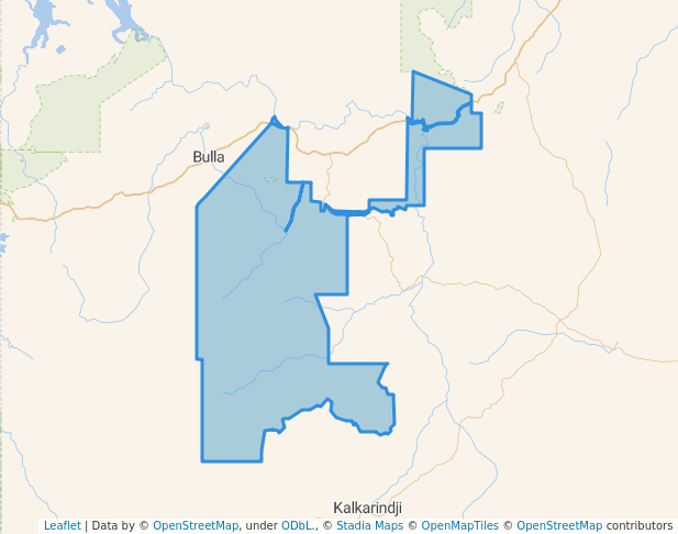 Judbarra / Gregory National Park in Gregory | Map and Routes