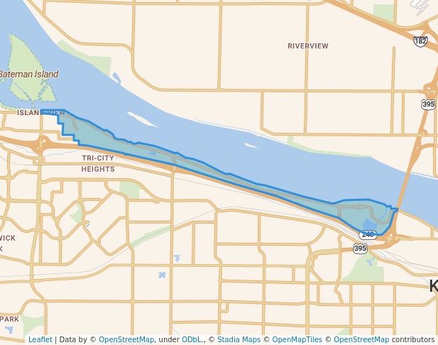 Columbia Park in Kennewick | Map and Routes