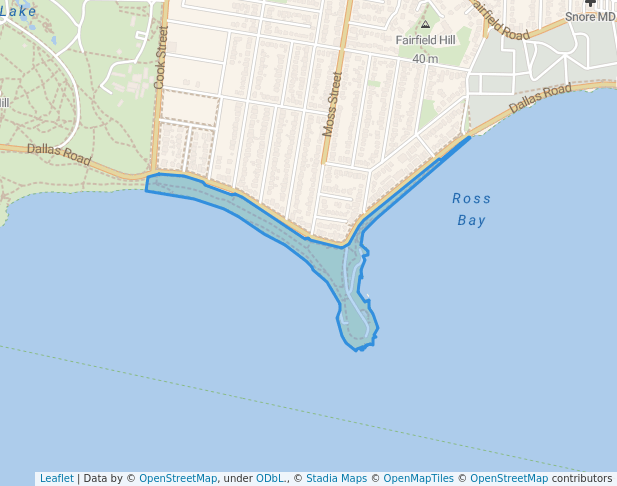 Clover Point Park in Victoria | Map and Routes