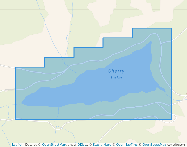 Cherry Lake Recreation Site in Wardner | Map and Routes