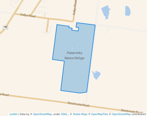Padaminka Nature Refuge in Greenmount | Map and Routes