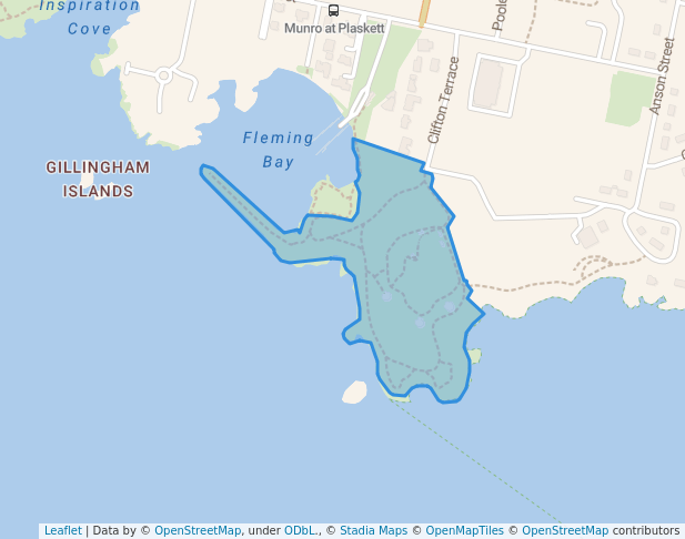 Macaulay Point Park in Victoria | Map and Routes