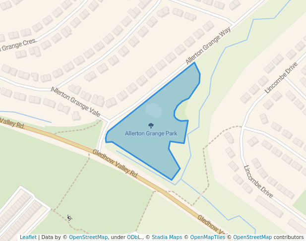 Allerton Grange Park in Leeds | Map and Routes