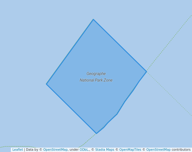 Geographe National Park Zone in Forrest Beach | Map and Routes