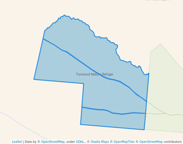 Torwood Nature Refuge in Red River | Map and Routes