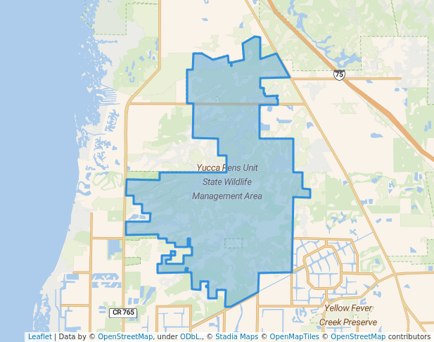 Yucca Pens Unit State Wildlife Management Area in Cape Coral | Map and ...