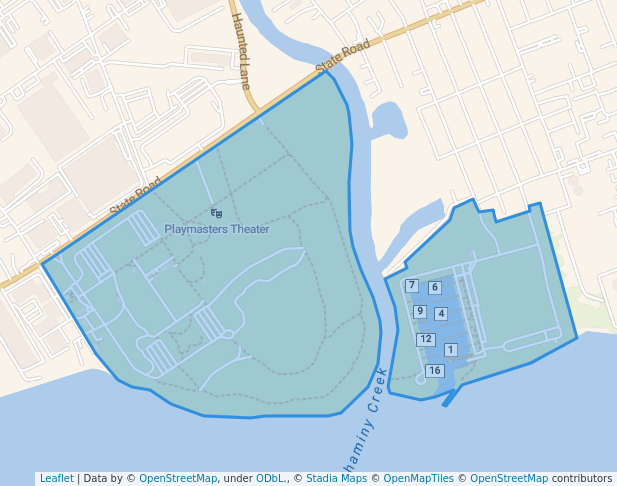 Neshaminy State Park in Bensalem | Map and Routes