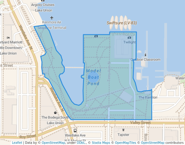 Lake Union Park in Seattle | Map and Routes