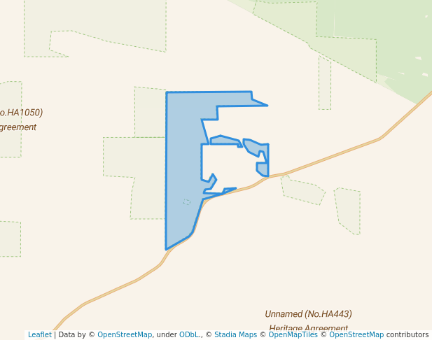Unnamed (No.HA1124) Heritage Agreement in Ettrick | Map and Routes